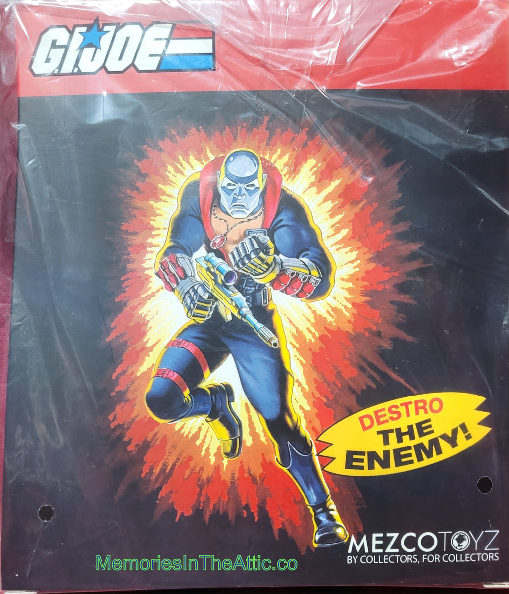 Mezco ONE:12 Collective G.I. Joe Cobra Destro The Enemy MARS Action Fi ...