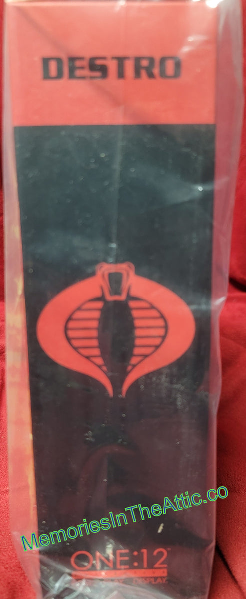 Mezco ONE:12 Collective G.I. Joe Cobra Destro The Enemy MARS Figure 3 ...